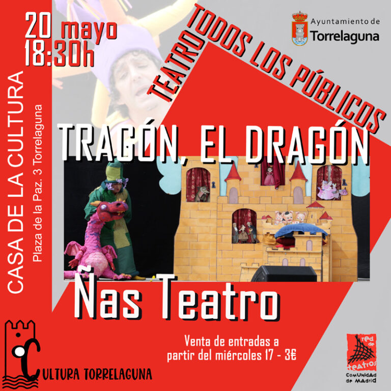 Teatro: «Tragón el dragón» | Ayuntamiento de Torrelaguna